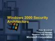 Windows 2000 Security Features Overview - 豆丁网
