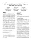 LEAP Efficient Security Mechanisms for Large-Scale Distributed Sensor Networks - 豆丁网