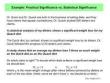 Example Practical Significance vs Statistical Significance - 豆丁网
