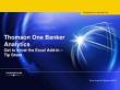 thomson one banker 教程 - 豆丁网
