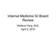 Internal Medicine GI Board Review - 豆丁网