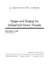 ANSI_ASME B1.2-1983 统一螺纹的量規和測量 - 豆丁网