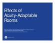 Effects of Acuity-Adaptable Rooms - 豆丁网